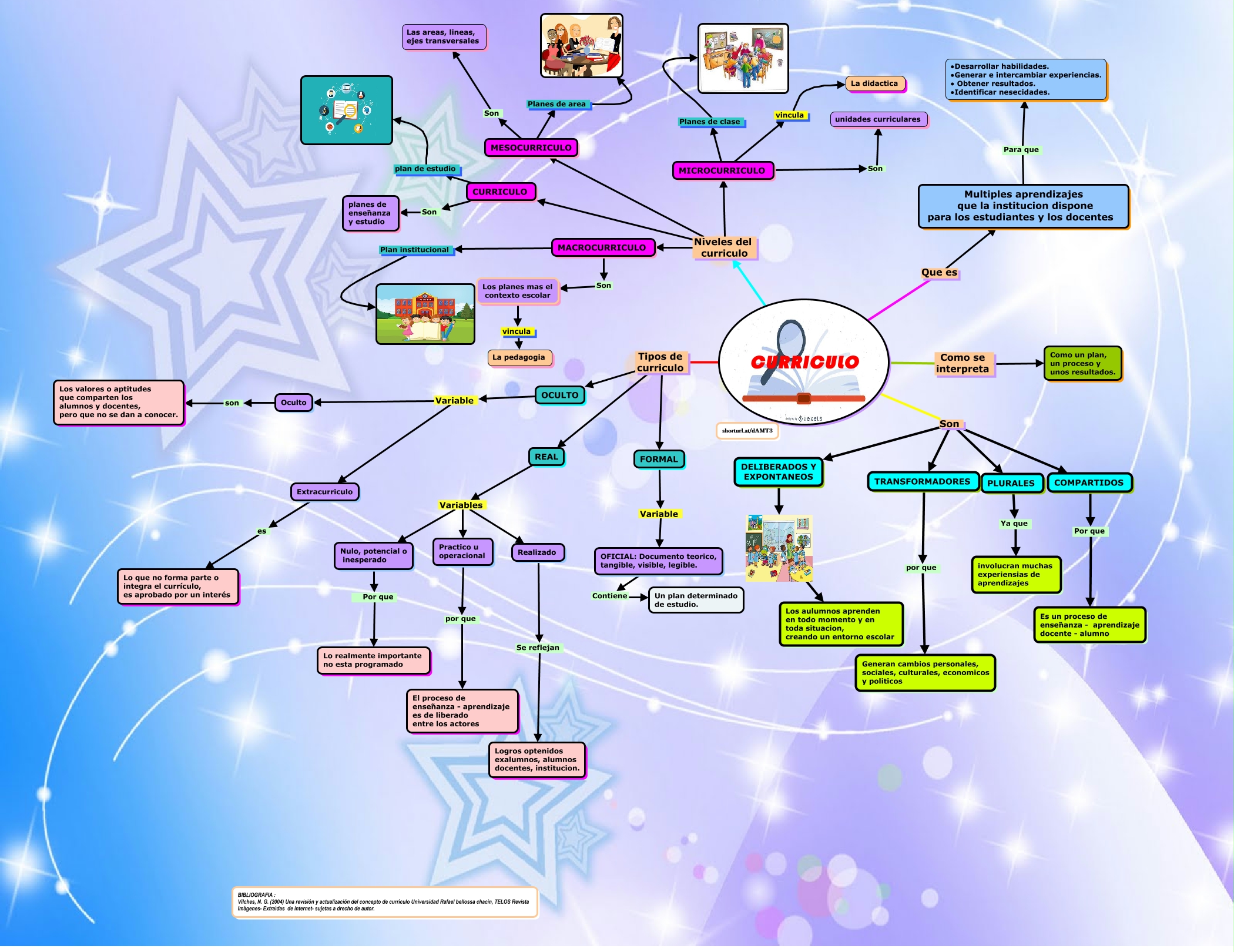 tipos y niveles de curriculo